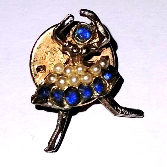 Vintage | Jewelry | Vtg Patented Faux Pearl Tiny Ballerina Miniature ...